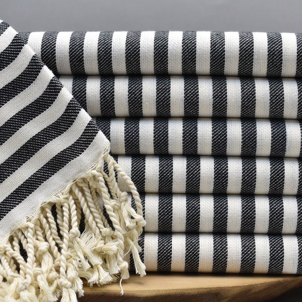 Stripe Turkish Towel - Etsy