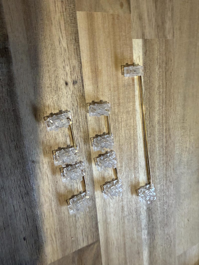 Lubed Durock Plate Mounted V3 Stabilizers for Custom Keyboard Building ...