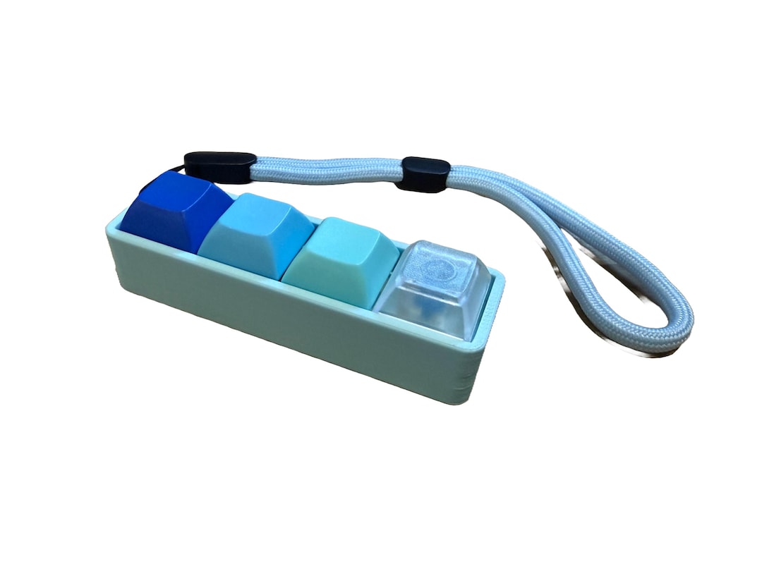 Office Friendly Silent Tactile Four-button Keyboard Fidget Toy W ...