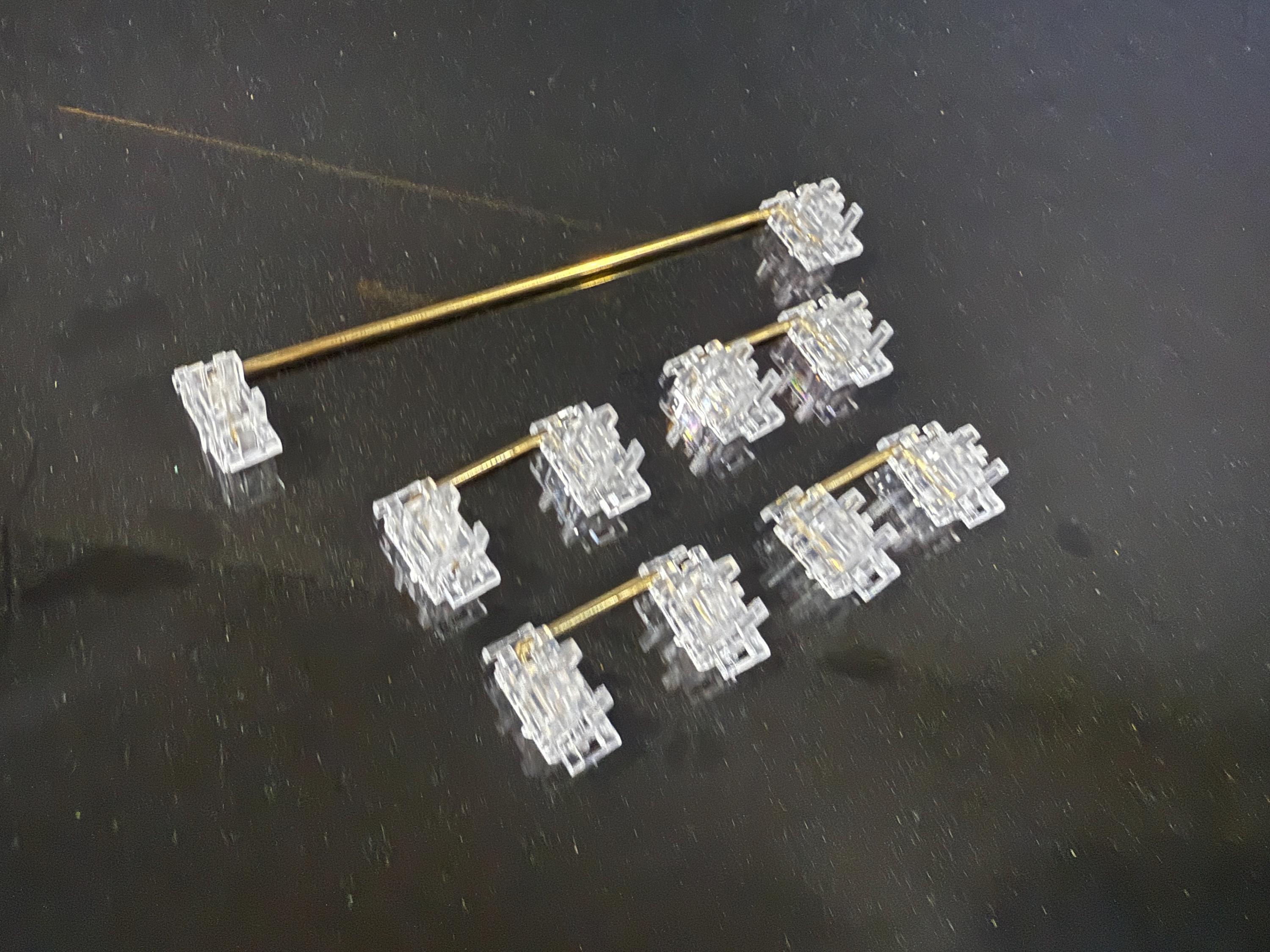 Lubed Durock Plate Mounted V3 Stabilizers for Custom Keyboard Building ...