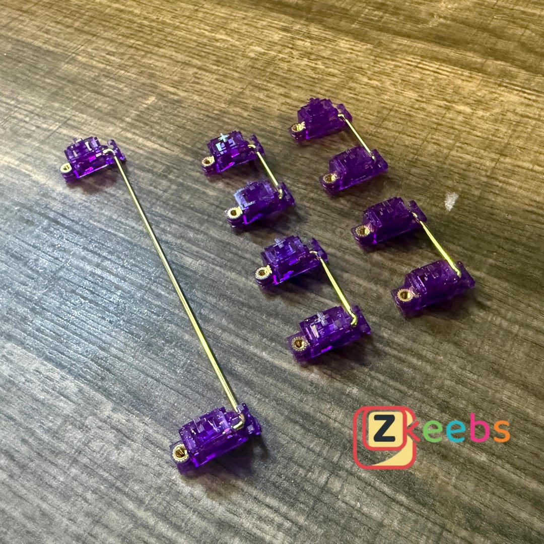 Lubed and Wire-balanced Durock V2 Screw-in Stabilizers for Custom ...