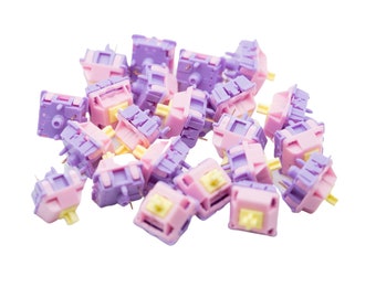 C3 EQUALZ X TKC Banana Split Switches lubed and Filmed or Stock - Etsy