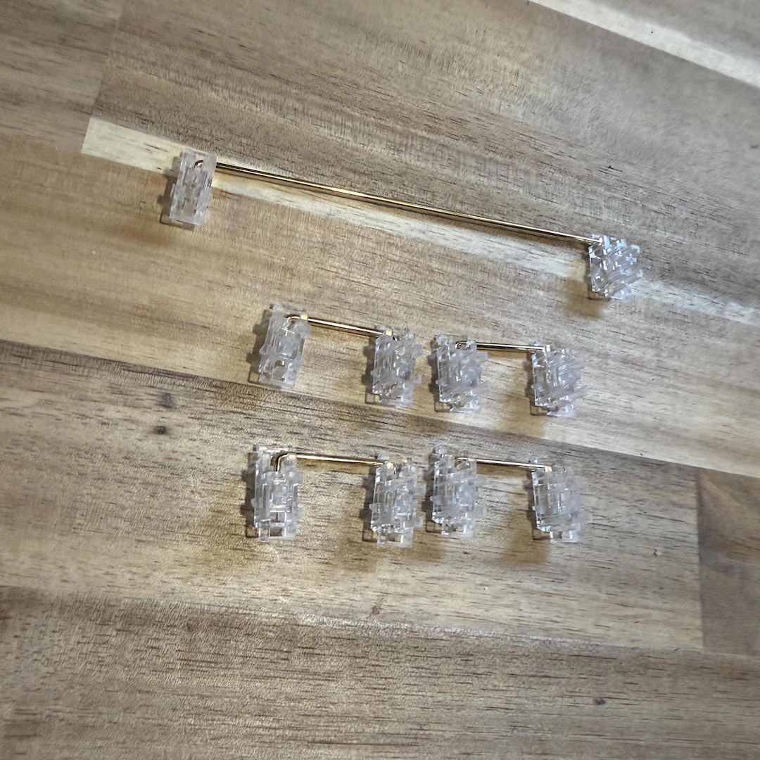 Lubed Durock Plate Mounted Stabilizers for Custom Keyboard Building ...