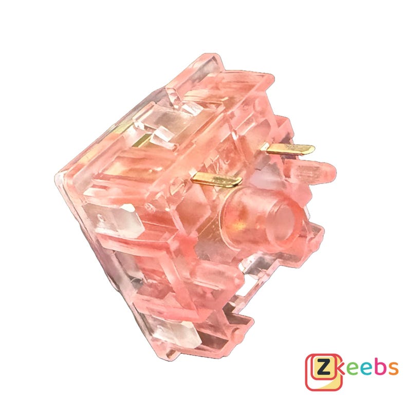 Hand Lubed / Filmed KTT Strawberry V2 Linear Switches - Etsy