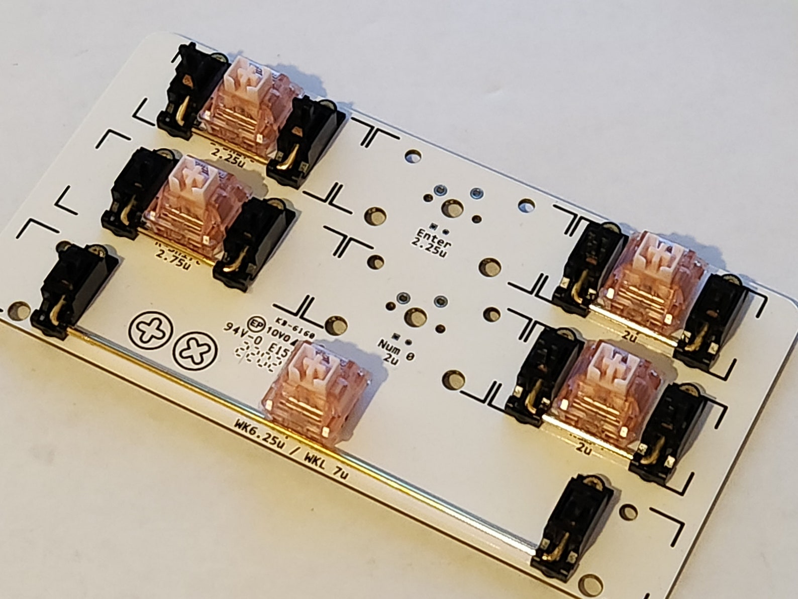 Lubed and Wire-balanced Durock V2 Screw-in Stabilizers for Custom ...