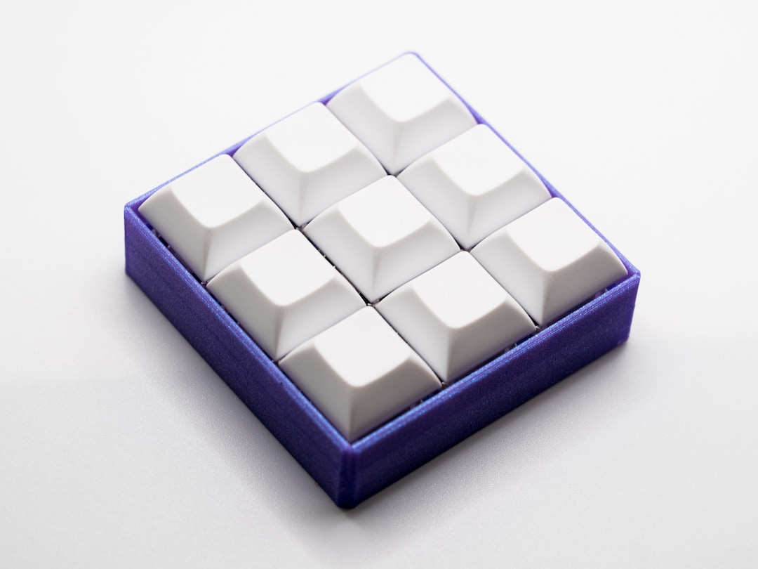 3x3 Clicky Mechanical Switch Fidget Toy Switch Tester, Multiple Color ...