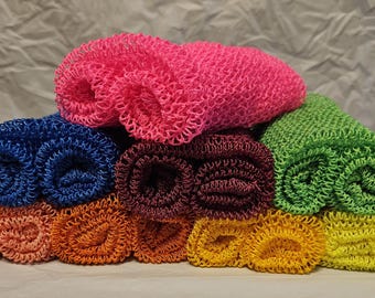 African Net Bath Sponges, Exfoliating Bath Net Authentic Exfoliating ...