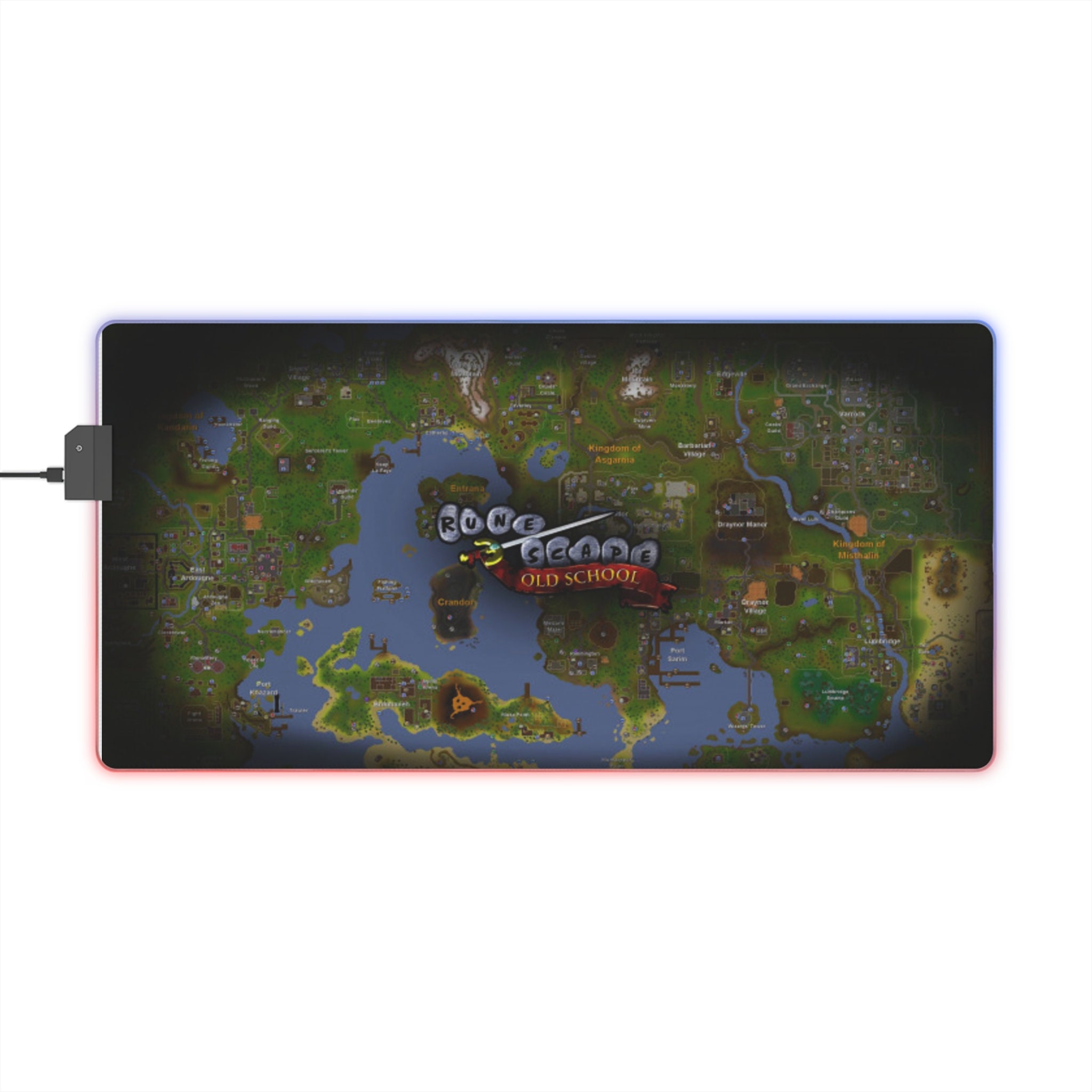 OSRS LED Gaming Mouse Pad Gaming Mouse Pad Old School - Etsy