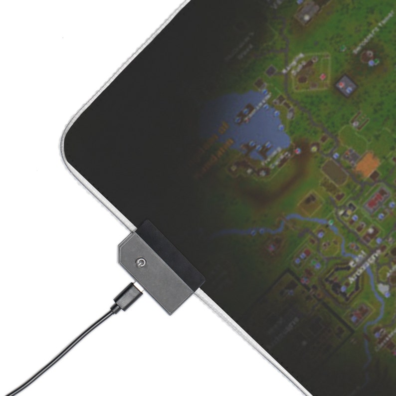 OSRS LED Gaming Mouse Pad Gaming Mouse Pad Old School - Etsy