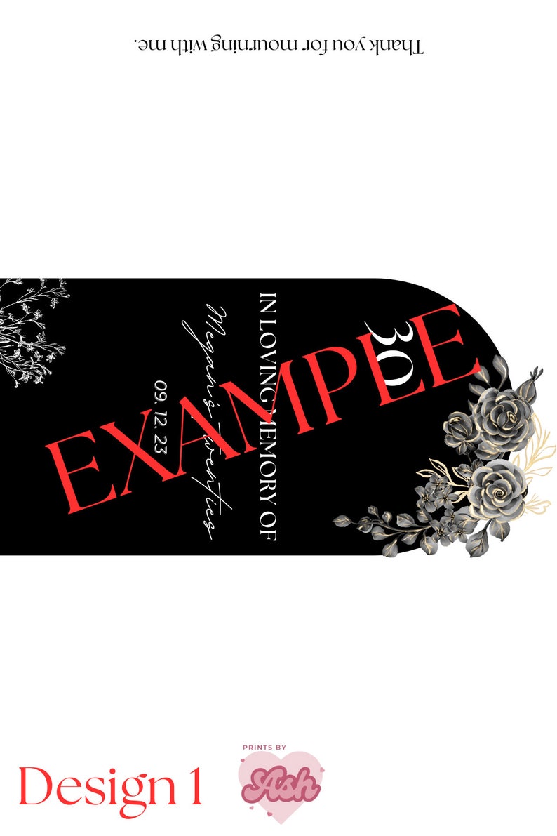 30th Birthday Custom Chocolate Wrapper: RIP to My Twenties - Etsy