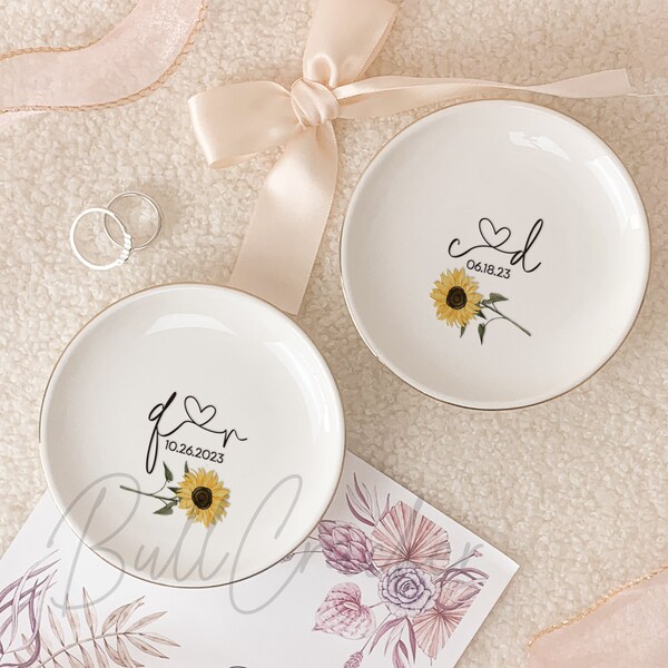 Wedding Ring Plate - Etsy