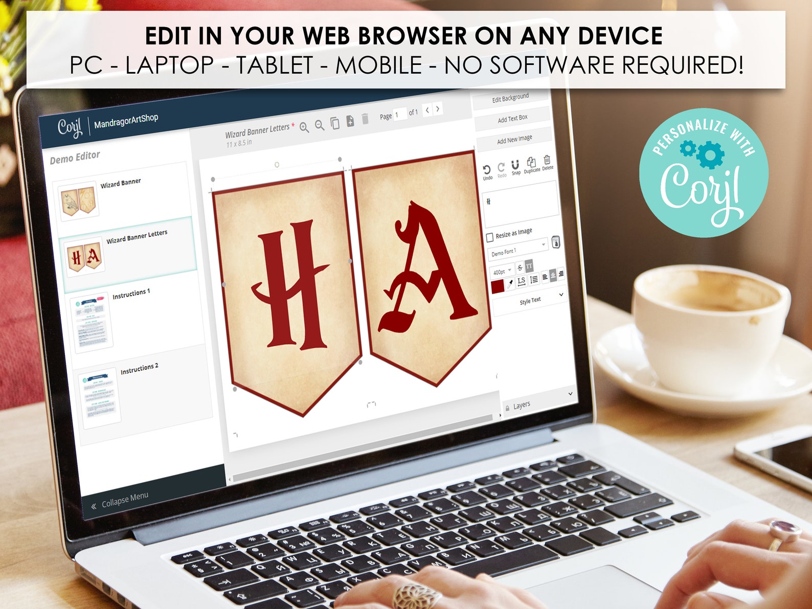 Wizard Banner EDITABLE Wizard Birthday Party Magic Birthday - Etsy