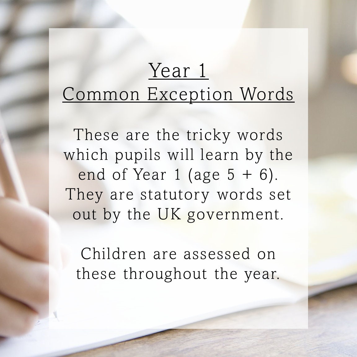 Spelling Flashcards Year 1 Spelling Cards Comon Exception Words ...