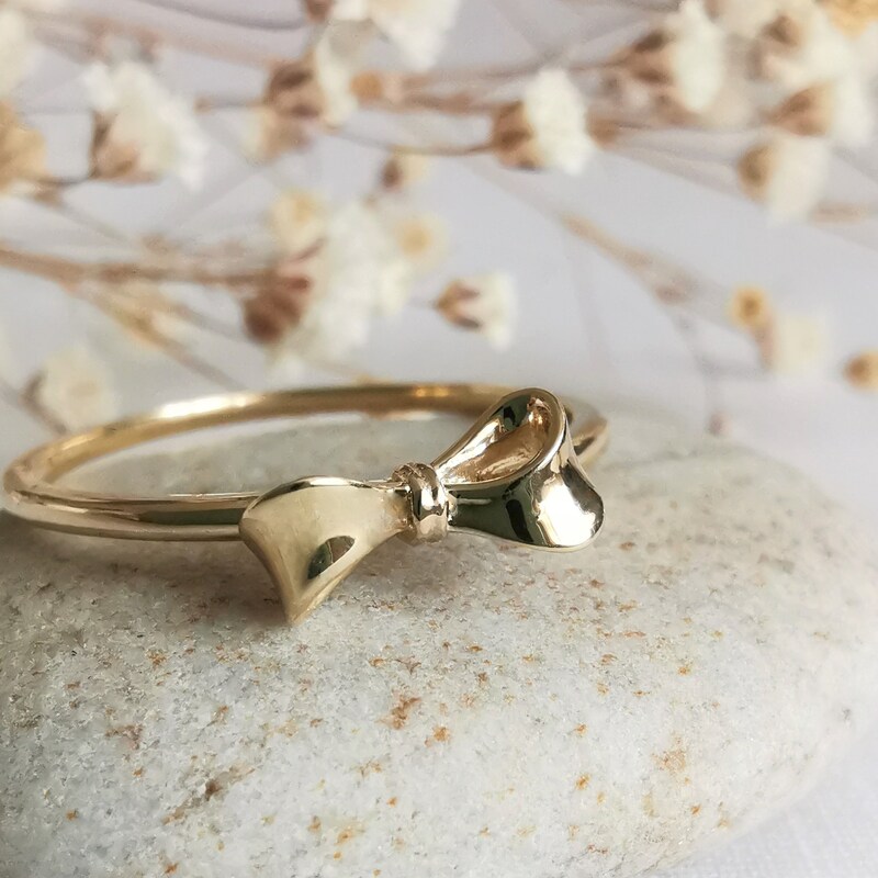 Bow Ring - Etsy