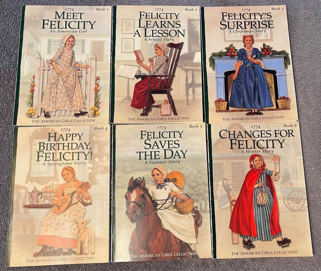 American Girl FELICITY Book Set - Etsy