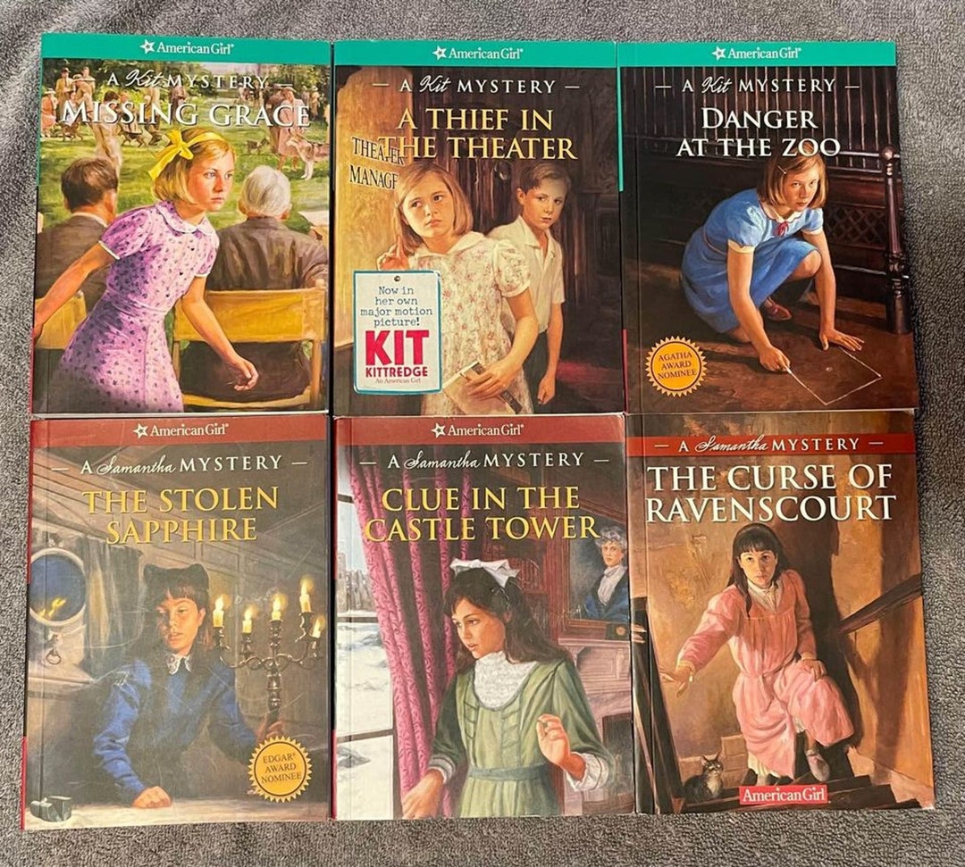American Girl Mystery KIT SAMANTHA Lot 6 Books - Etsy