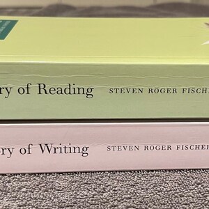 Steven Roger Fischer A History of Writing Reading - Etsy