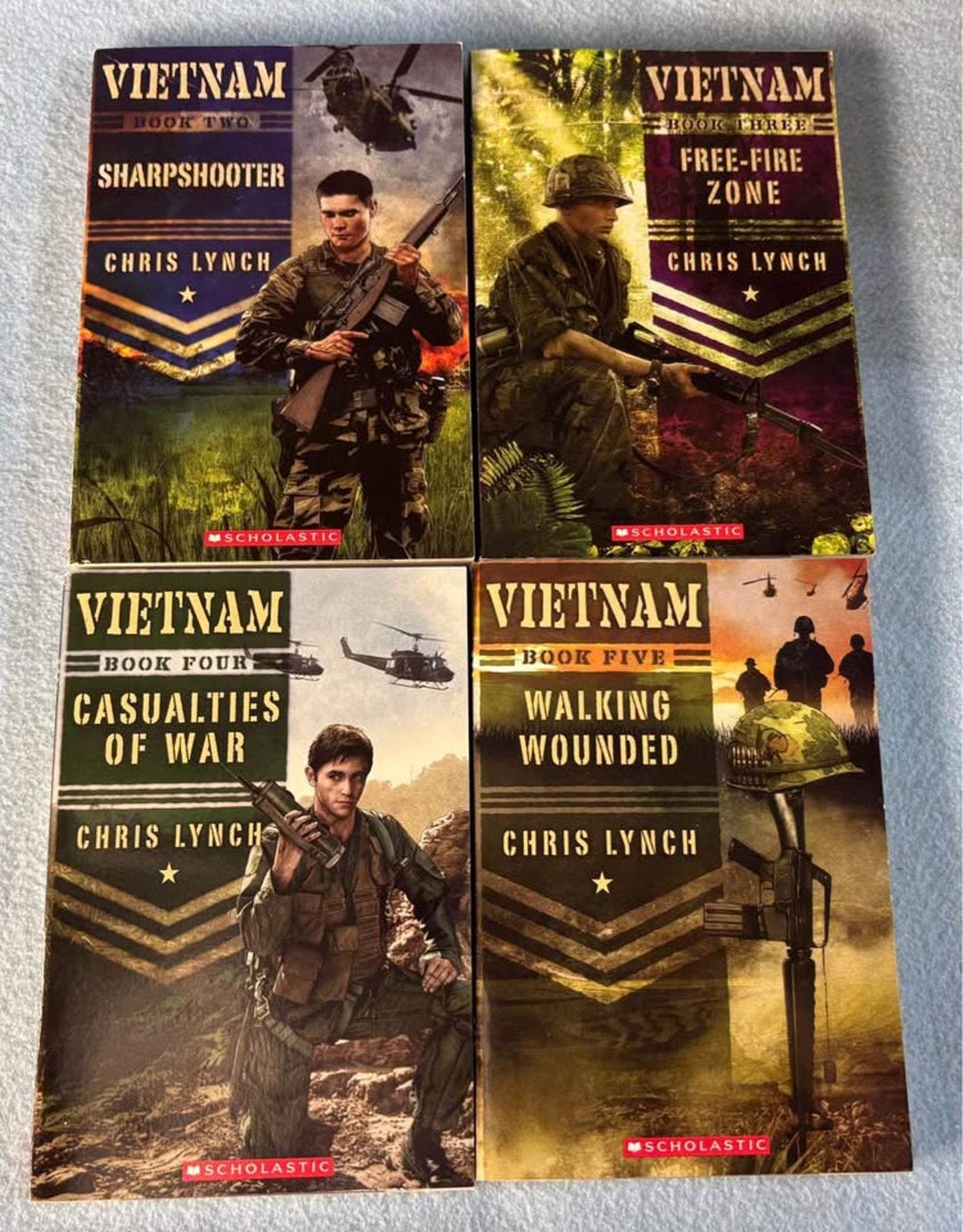 Chris Lynch Vietnam Collection Books Series 2-5 Chapter Books - Etsy