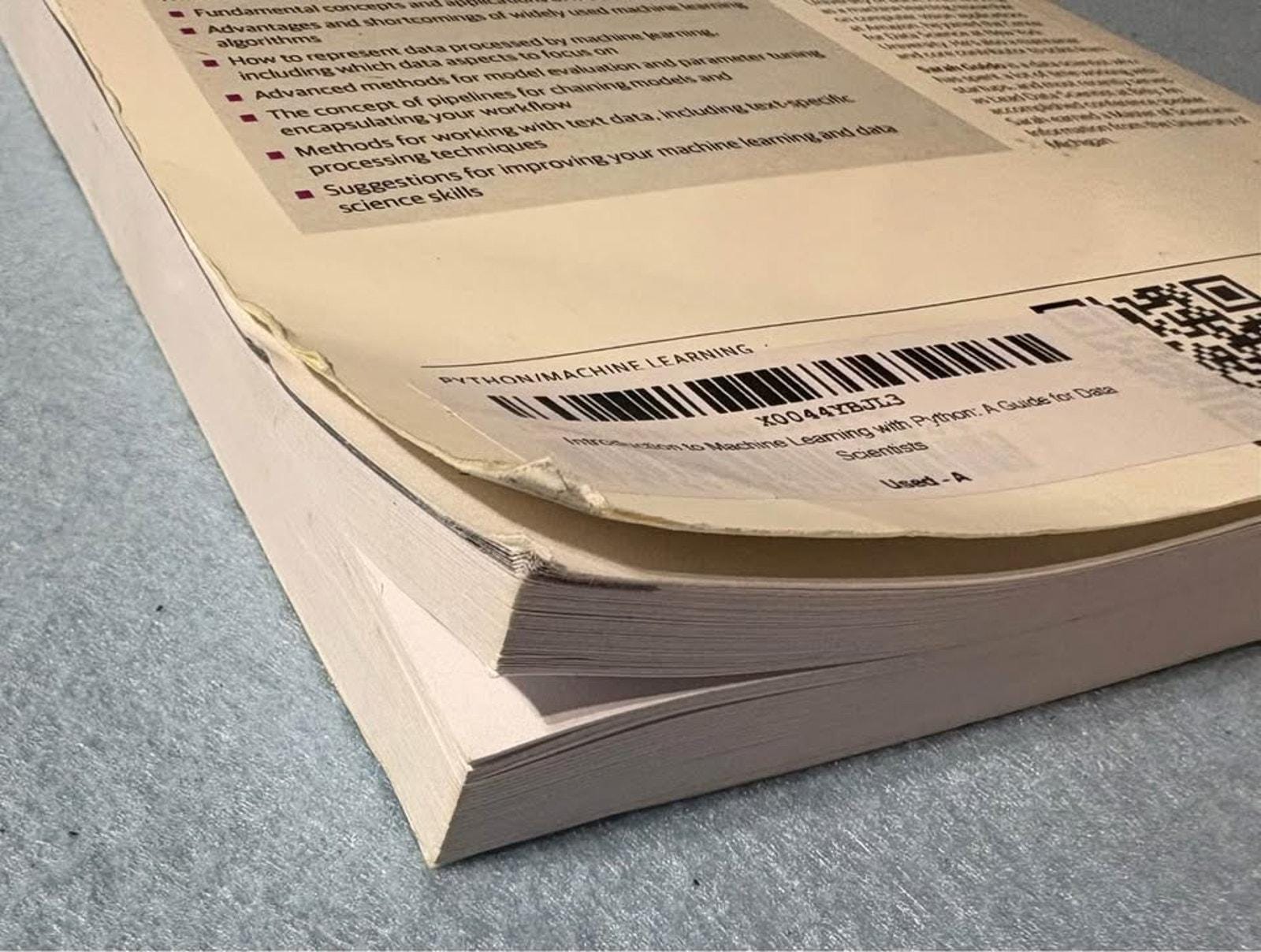 Introduction to Machine Learning With Python: A Guide for Data Scientists Muller - Etsy