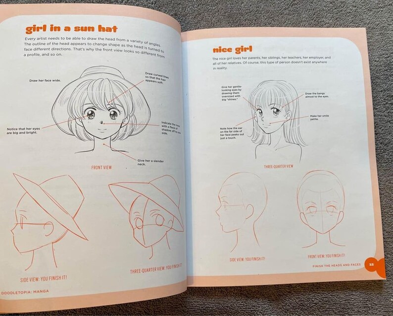 Doodletopia Manga: Draw, Design, and Color Your Own Super-cute Manga ...