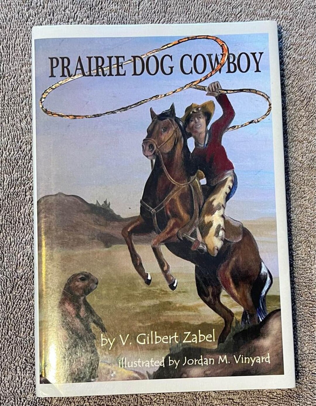 Prairie Dog Cowboy V. Gilbert Zabel Hardcover Book - Etsy