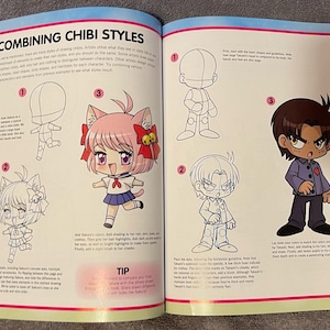 How to Draw Manga Chibis & Cute Critters - Etsy