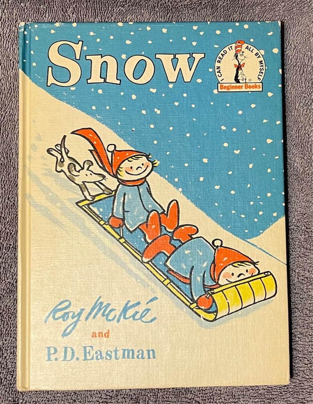 Snow Roy Mckie PD Eastman 1962 Hardcover Beginner Books Children - Etsy