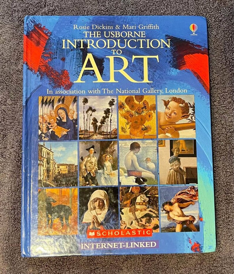 The Usborne Introduction to Art: Internet - Linked Hardcover Book - Etsy