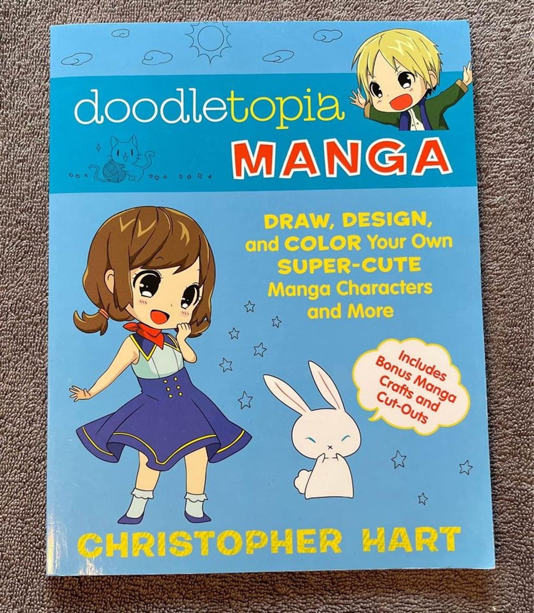 Doodletopia Manga: Draw, Design, and Color Your Own Super-cute Manga ...
