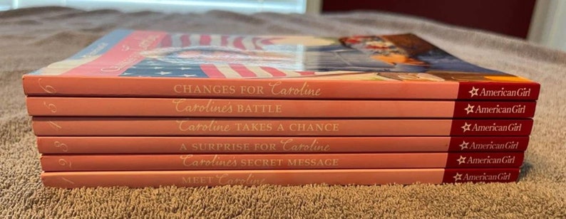American Girl Books Caroline Complete Set 1-6 Paperback Free Shipping ...