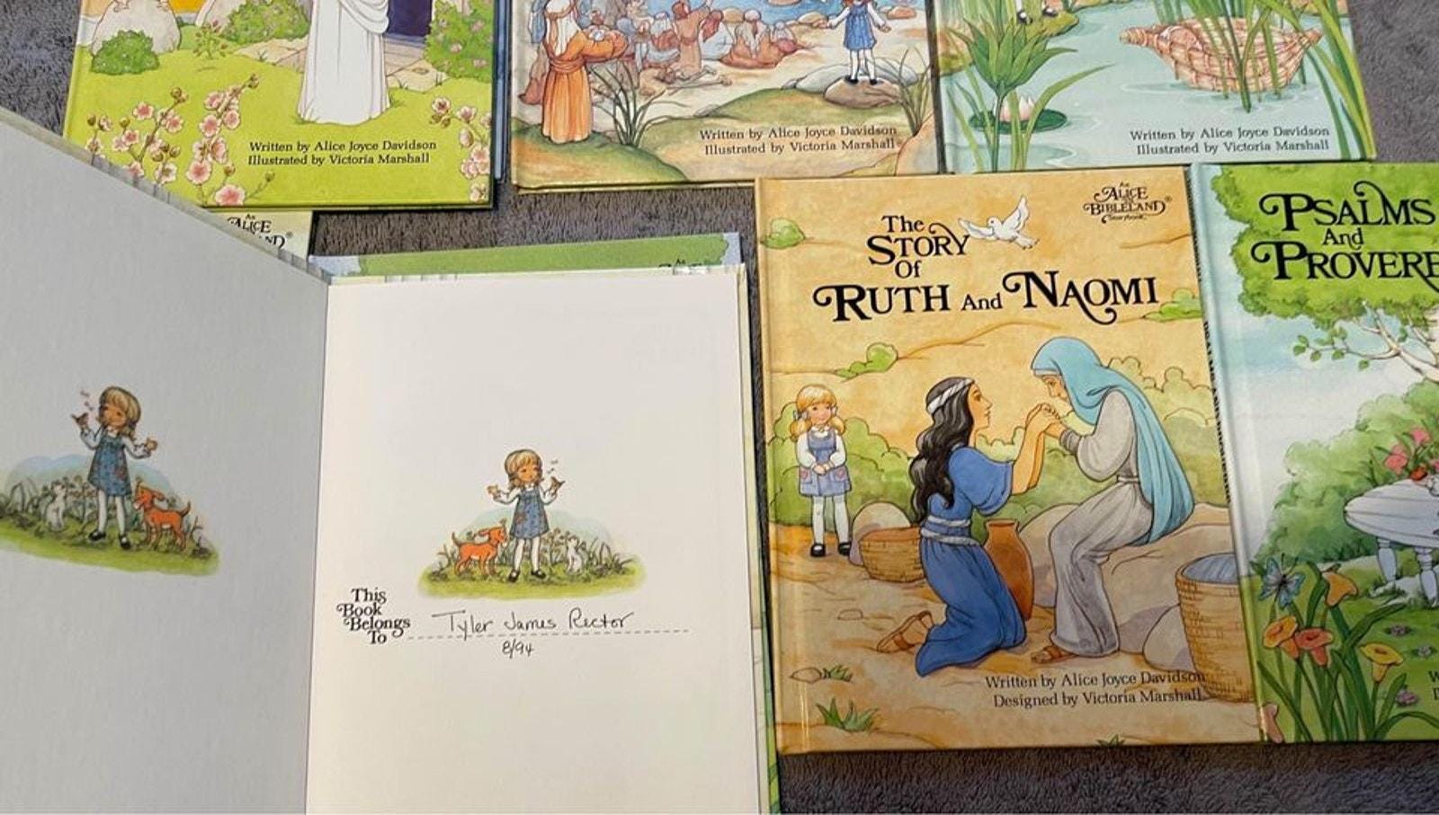 Alice in Bibleland Books Bible Alice Joyce Davidson Lot of 10 - Etsy