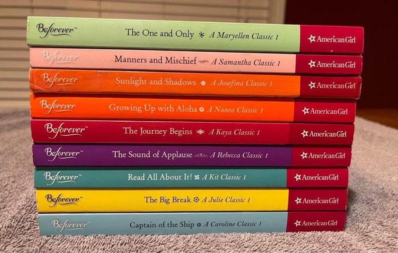 American Girl BEFOREVER 9 Books Josefina Kaya Rebecca KIT - Etsy