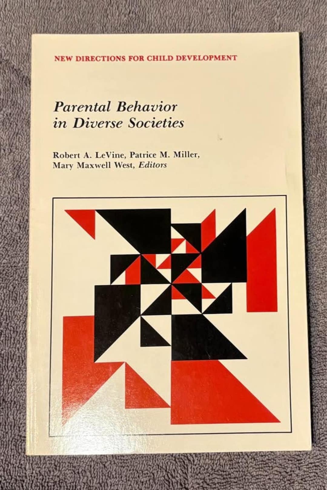 Parental Behavior in Diverse Societies Levine Paperback Book - Etsy