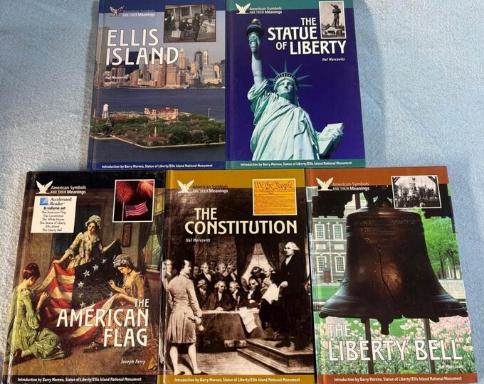 American Symbols and Their Meanings Set of 5 Nonfiction United States ...