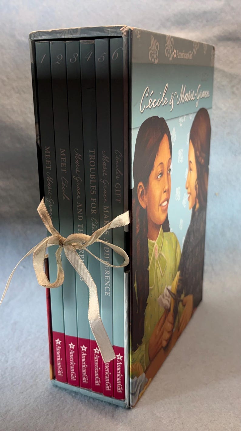 Marie Grace & Cecile American Girl Book Set - Etsy