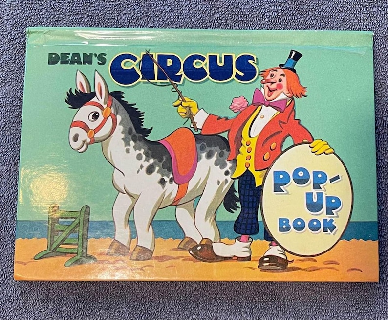 Dean's Circus Pop up Book Paper Art Vintage Children's Dean & Son LTD ...