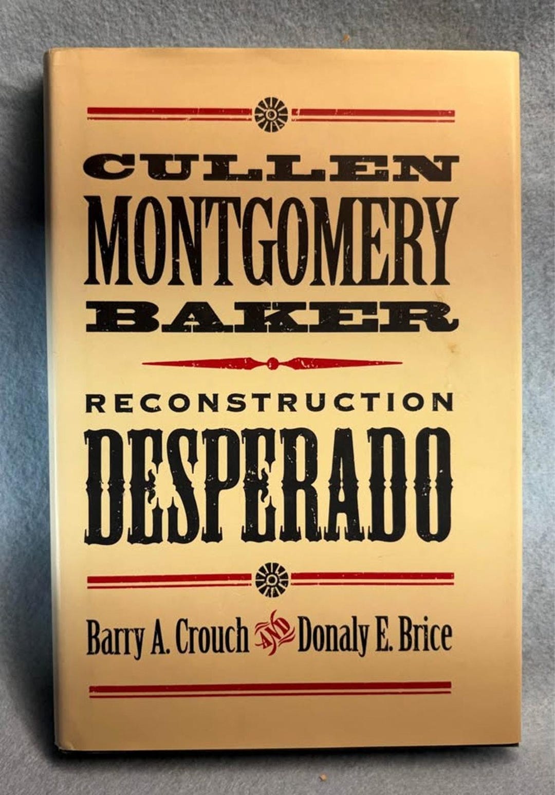 Cullen Montgomery Baker Reconstruction Desperado Barry Crouch - Etsy