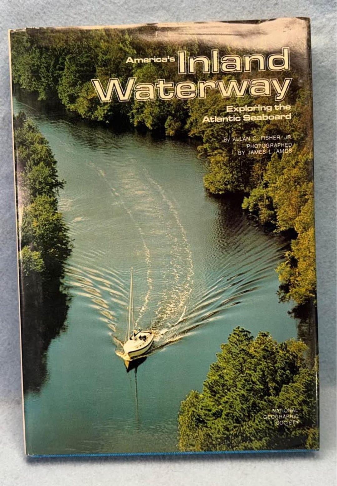 National Geographic Americas Inland Waterway Atlantic Seaboard 1973 ...