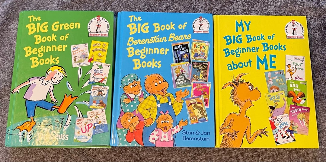 Big Green Book of Beginner Books Berenstain Bears - Etsy