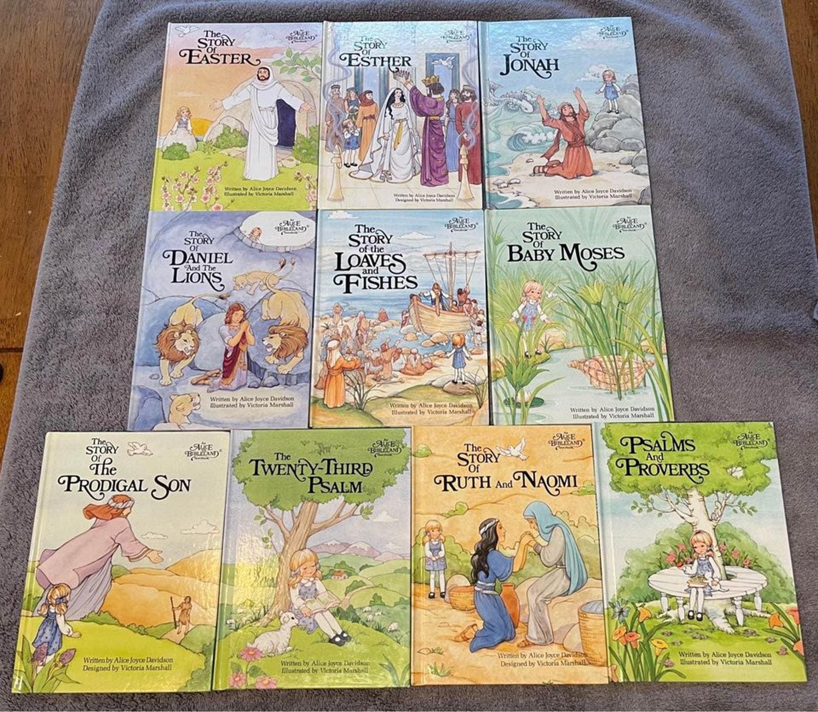 Alice in Bibleland Books Bible Alice Joyce Davidson Lot of 10 - Etsy