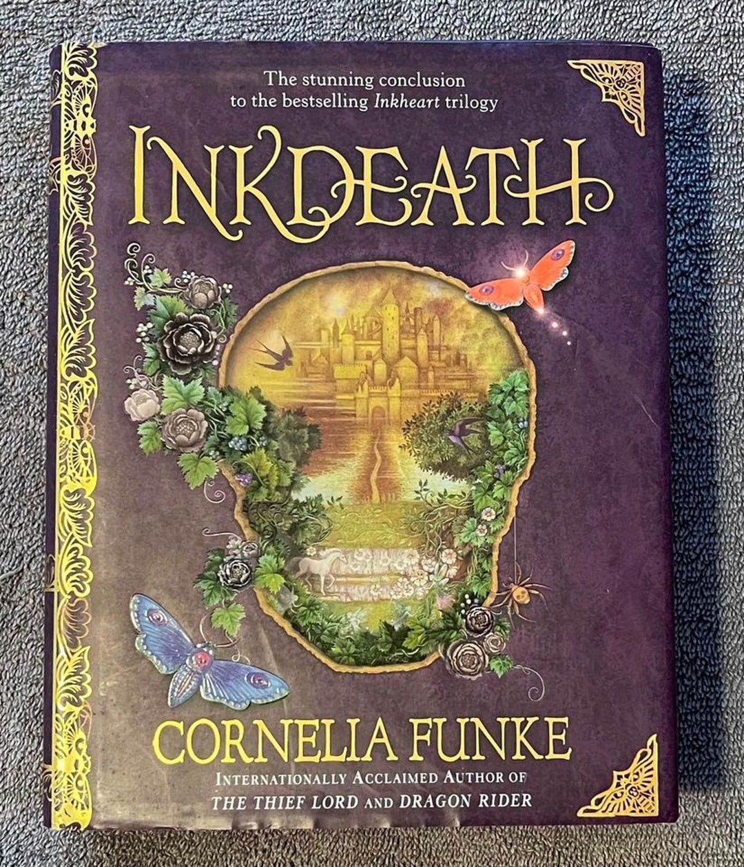 Inkdeath Funke Trilogy Conclusion Hardcover Book - Etsy