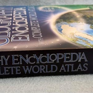 The Usborne Geography Encyclopedia: With Complete World Atlas - Etsy