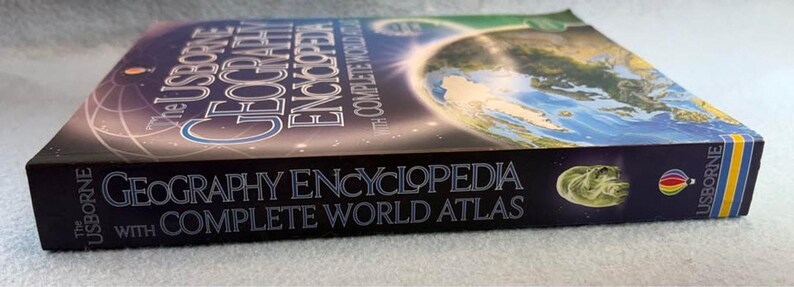 The Usborne Geography Encyclopedia: With Complete World Atlas - Etsy