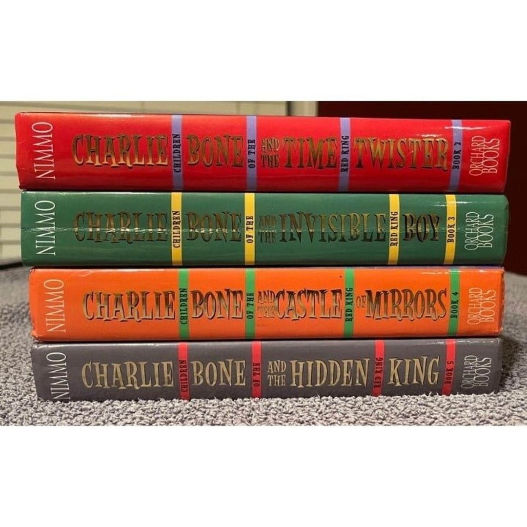 Charlie Bone Book Lot Jenny Nimmo, Castle of Mirrors, Invisible Boy ...