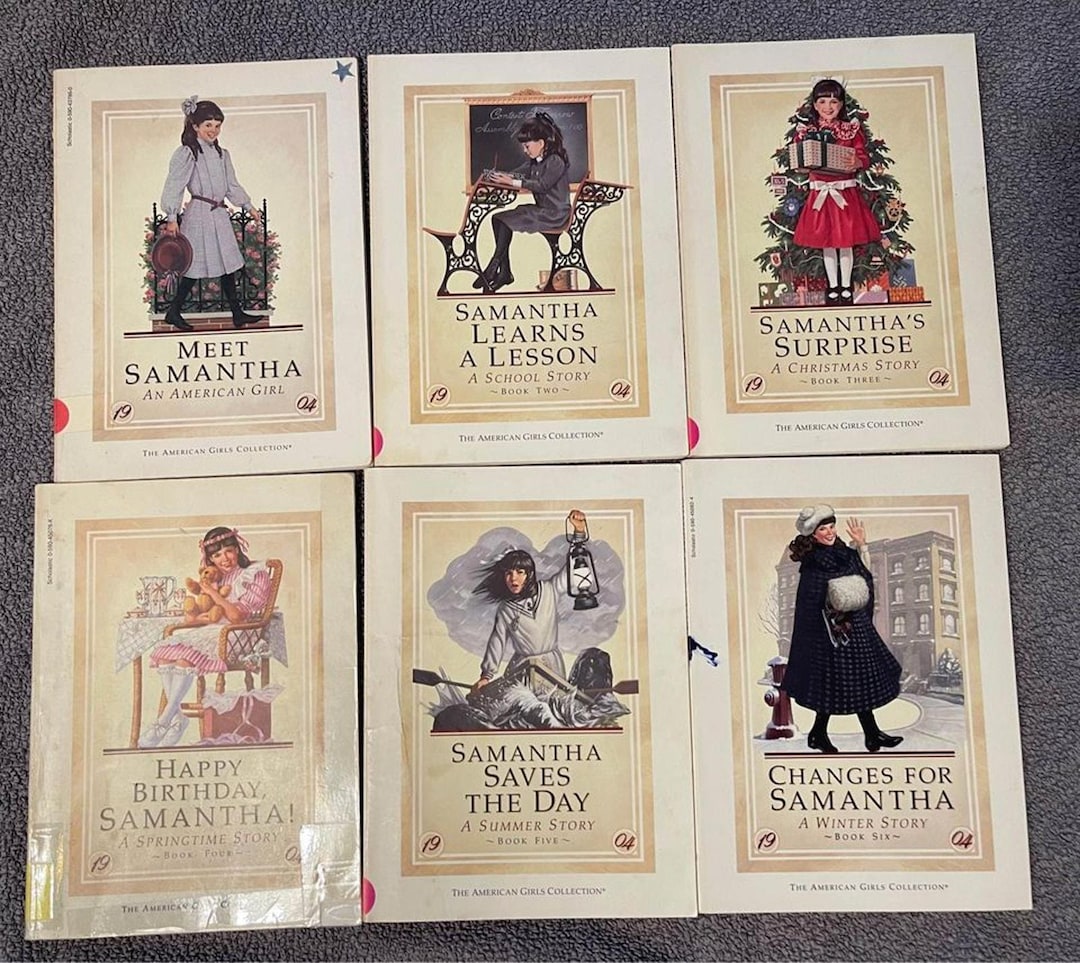 FLAWED! American Girl Samantha Book Set Free Shipping - Etsy