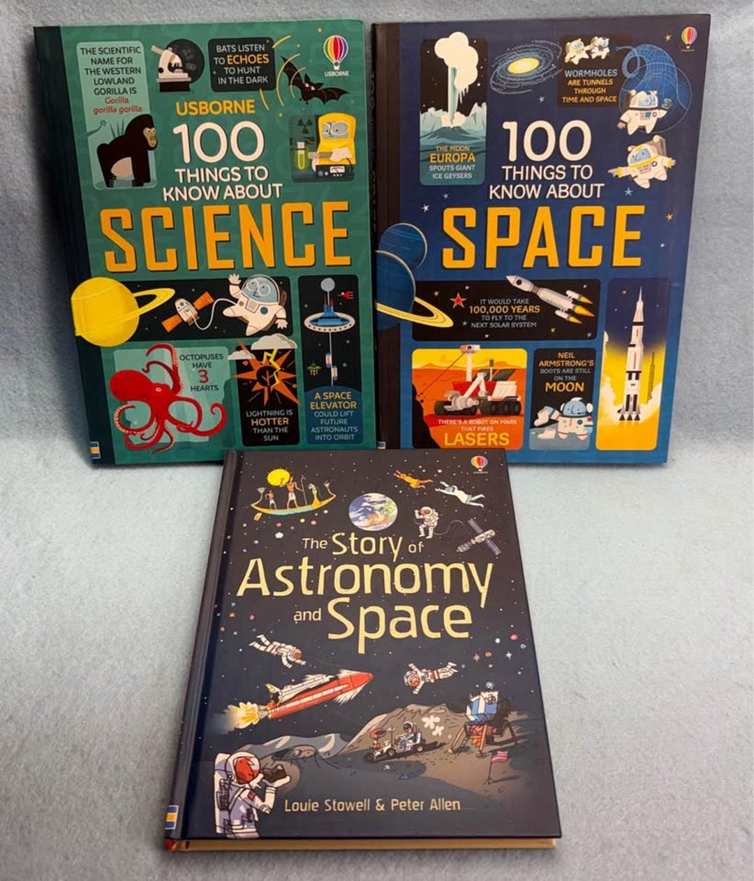 Usborne 100 Things to Know About Science Space Story Astronomy - Etsy