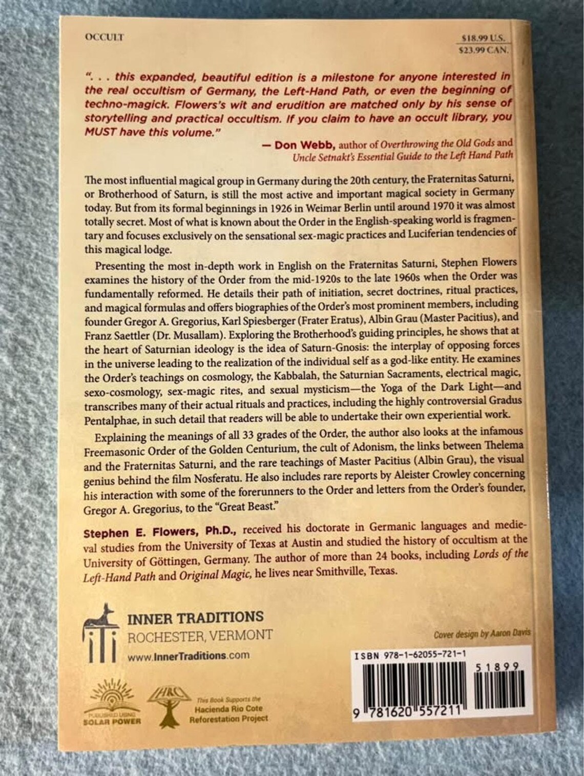 The Fraternitas Saturni: History, Doctrine, and Rituals of the Magical ...