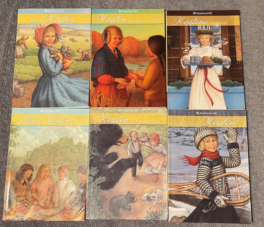 American Girl Kirsten Book Set - Etsy