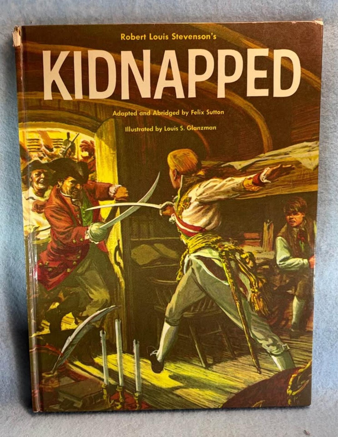 Vintage Book Kidnapped Robert Louis Stevenson Adapted Felix Sutton 1960 ...