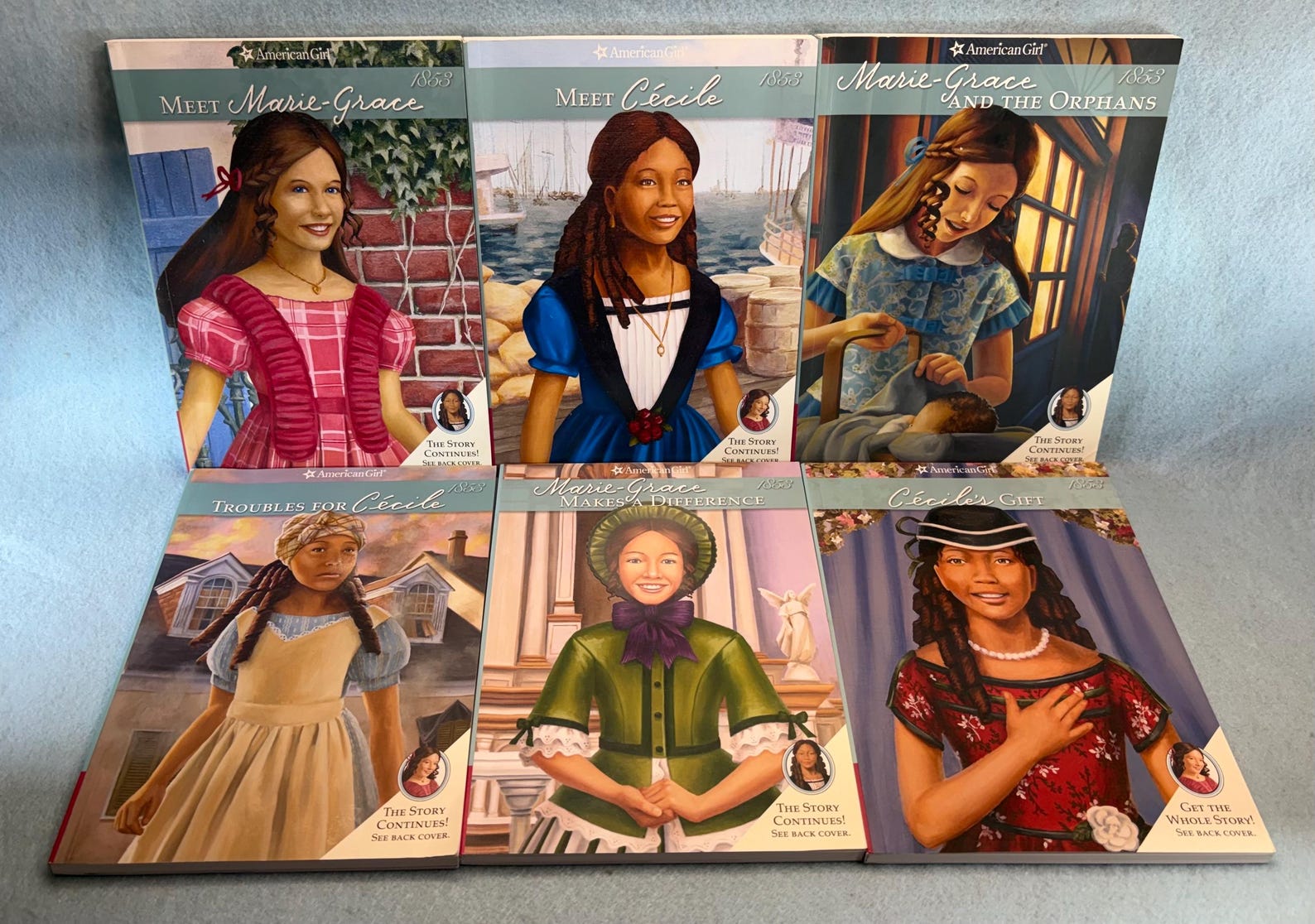 Marie Grace & Cecile American Girl Book Set - Etsy